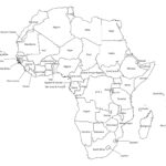 Africa labeled map | Labeled Maps