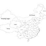 China labeled map | Labeled Maps