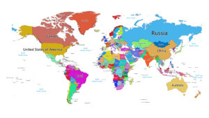 Labeled world map | Labeled Maps