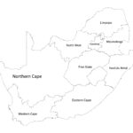 South Africa labeled map | Labeled Maps