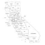California labeled map | Labeled Maps
