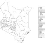 Labeled map of Kenya | Labeled Maps