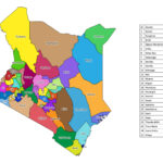 Labeled map of Kenya | Labeled Maps