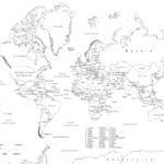 Labeled world map | Labeled Maps