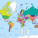 Labeled world map | Labeled Maps